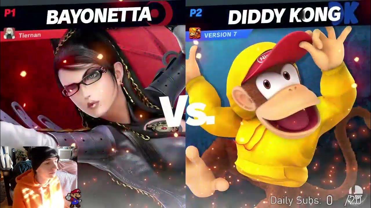 Tweek (Diddy Kong) vs. ? (Bayonetta) | 15 Feb '24 - YouTube