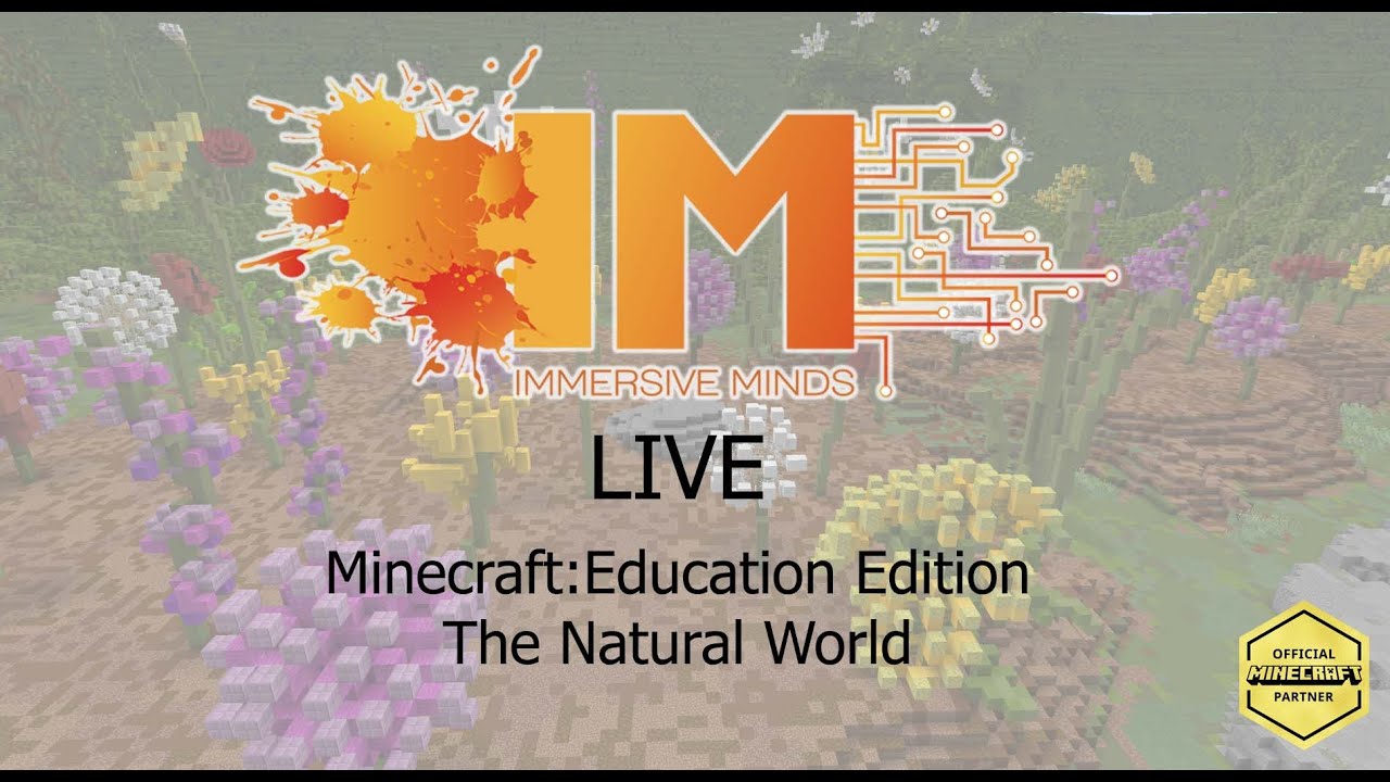 #MinecraftEdu Live - The Natural World - YouTube