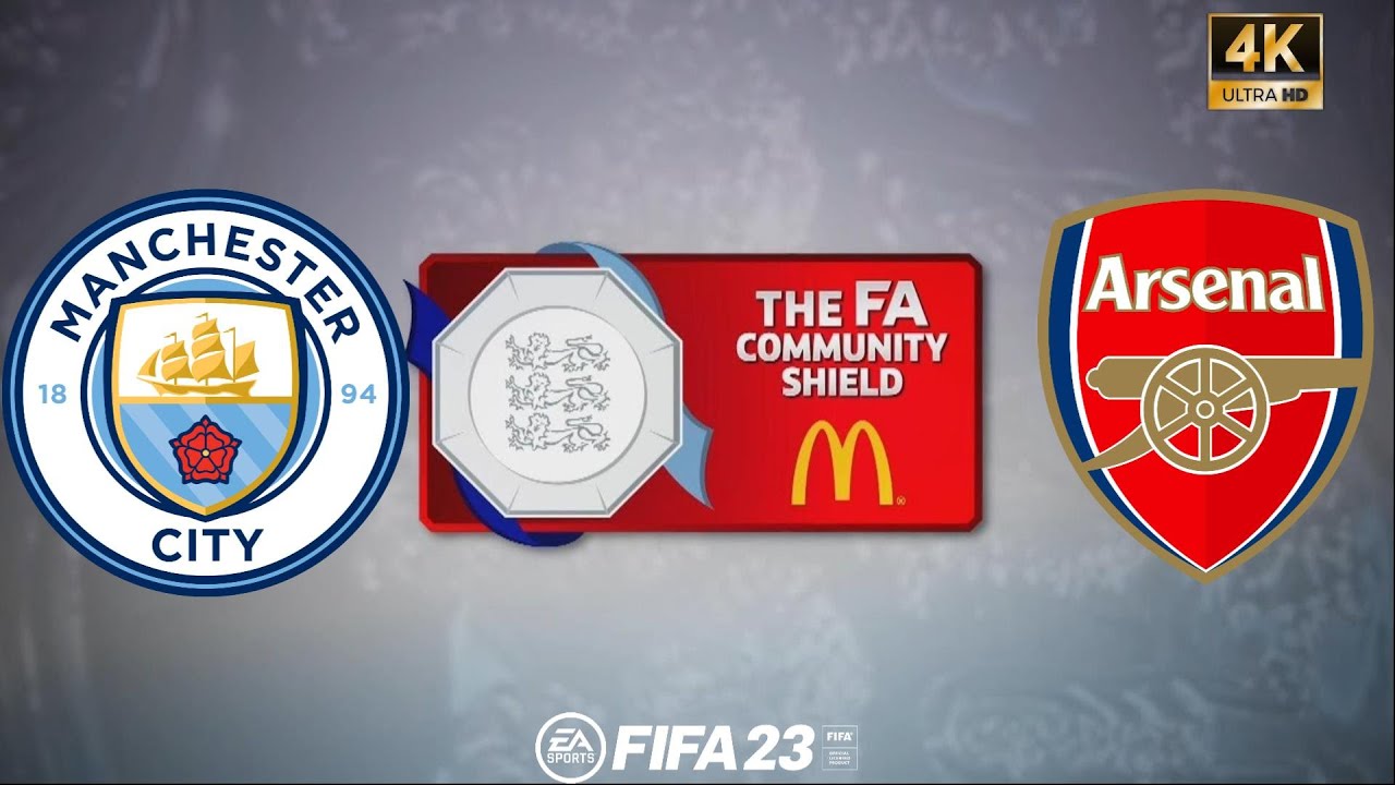 FIFA 23 | Manchester City vs Arsenal | FA Community Shield | PS5 ...