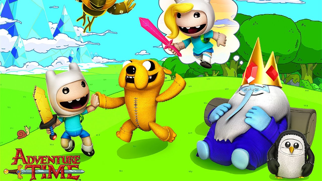 LittleBigPlanet 3 Adventure Time Level Kit Full Playthrough | PS4 - YouTube