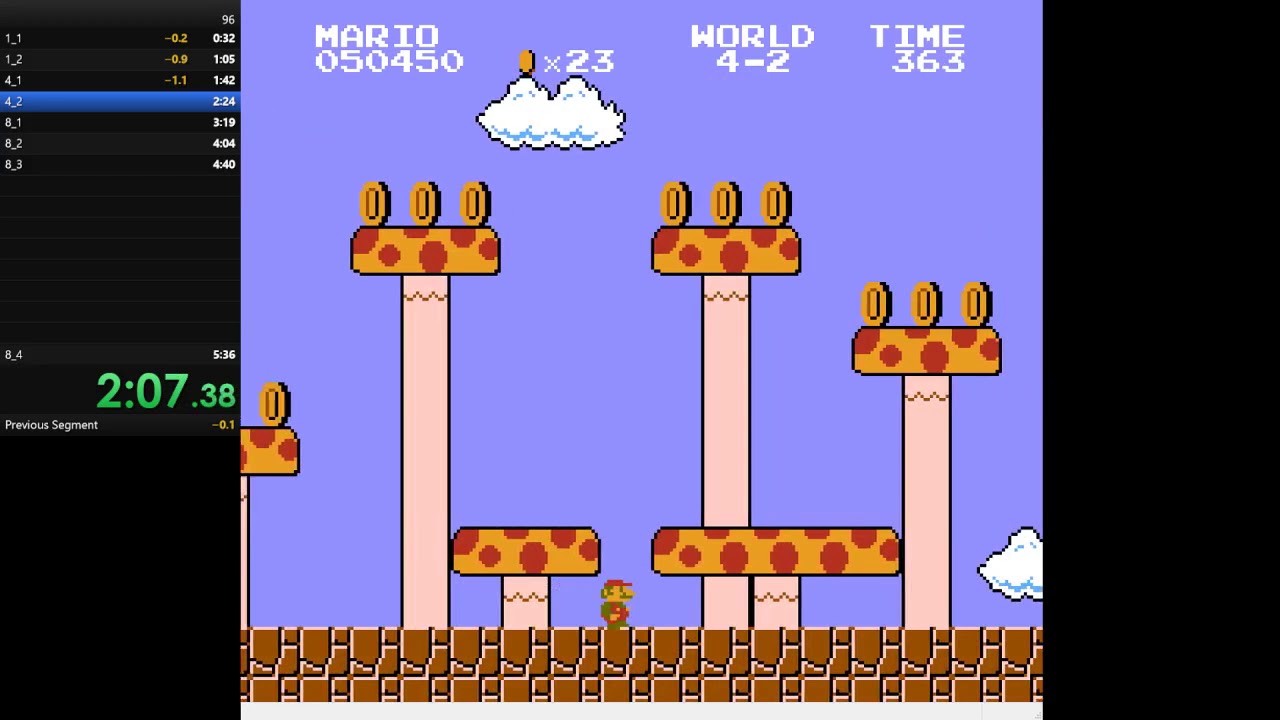 Super Mario Bros Speedrun %Any 5:20 - YouTube