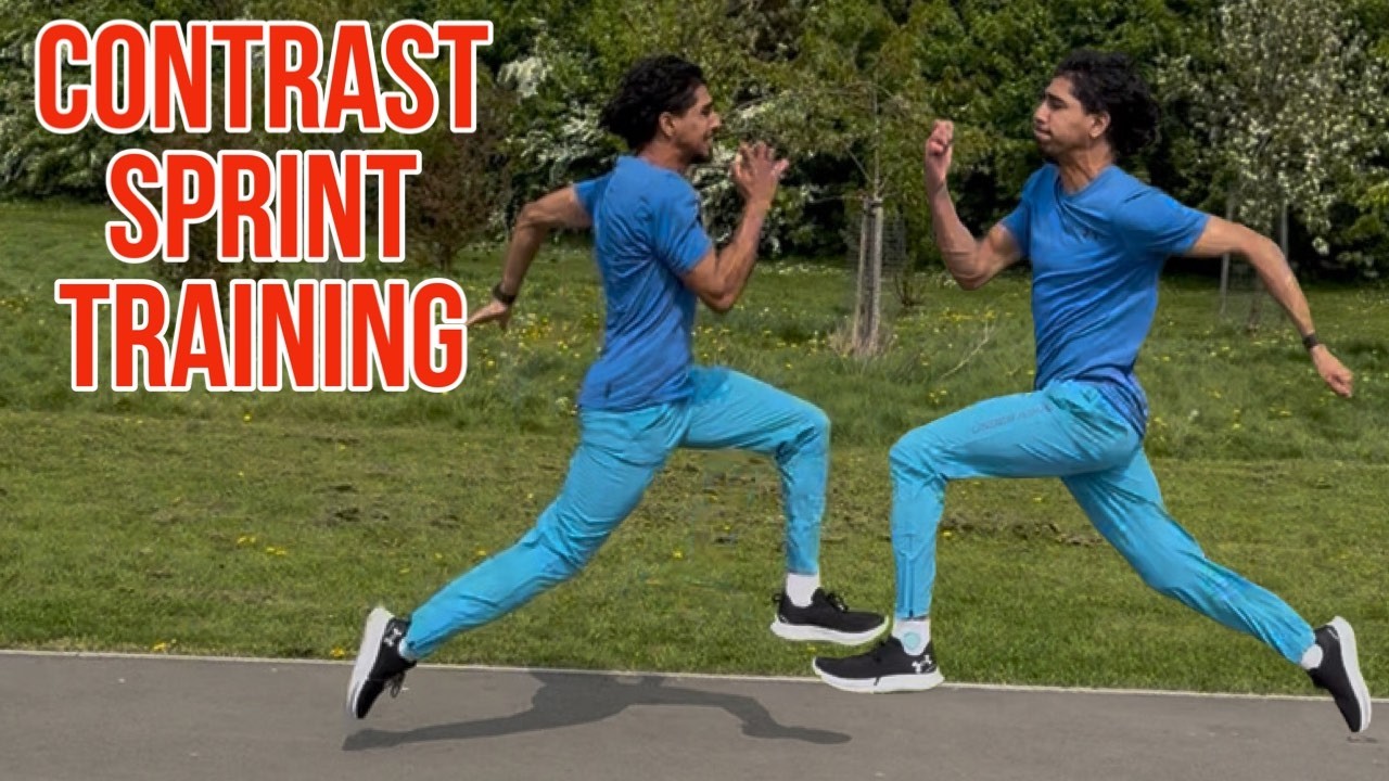 Using CONTRAST TRAINING To IMPROVE SPRINT PERFORMANCE #sprint - YouTube