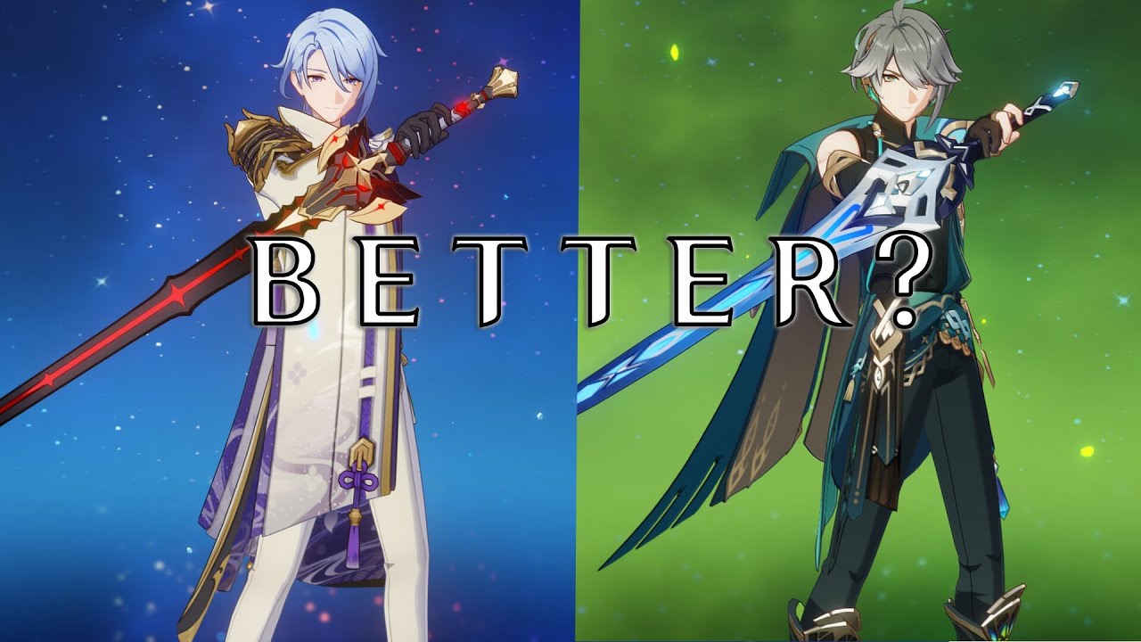 Which BP Sword is BETTER? | Genshin Impact - YouTube