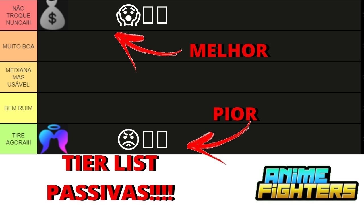TIER LIST DAS MELHORES E PIORES PASSIVAS DO ANIME FIGHTERS YouTube tier-list-das-melhores-e-piores-passivas-do-anime-fighters-youtube