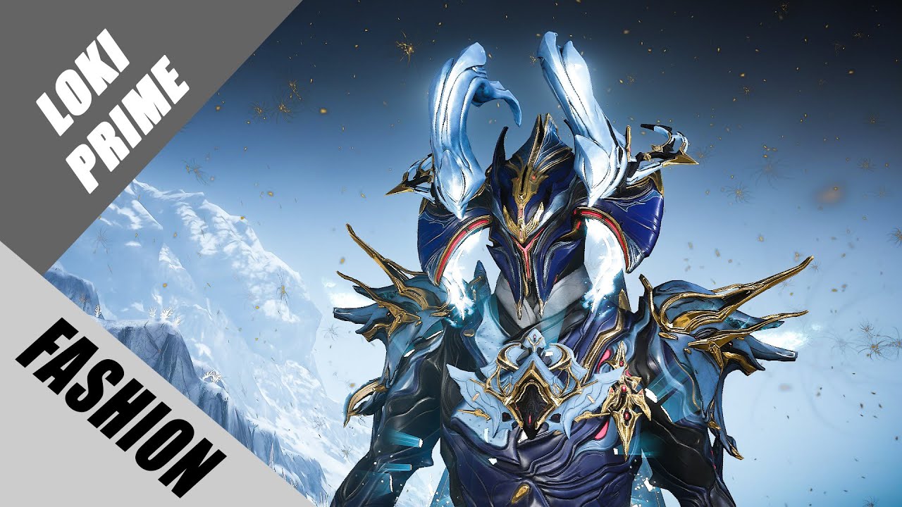 Warframe | Fashion Frame | Loki Prime : Scion of Ice - YouTube