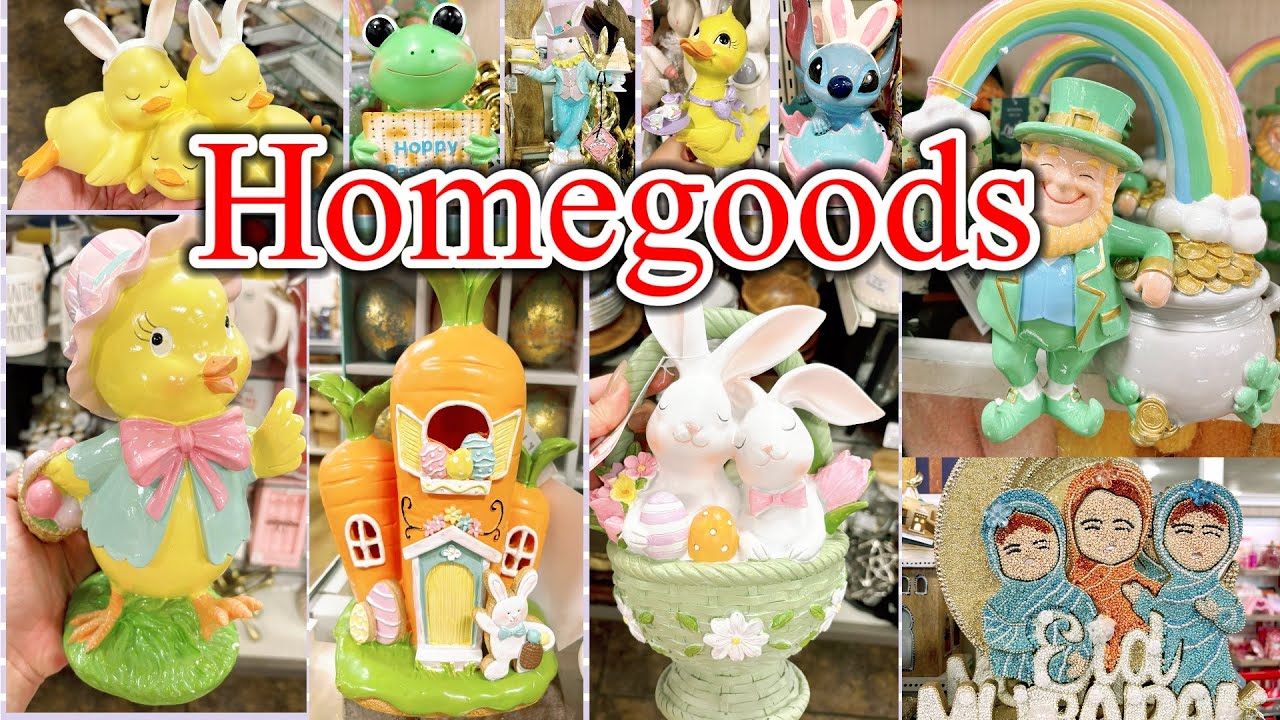 HOMEGOODS MORE EASTER FINDS! 🐰 ST. Patrick’s Day ☘️ Eid Mubarak + More ...