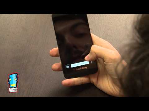 BlackBerry Z10 Video İnceleme (Silikon Vadisi)