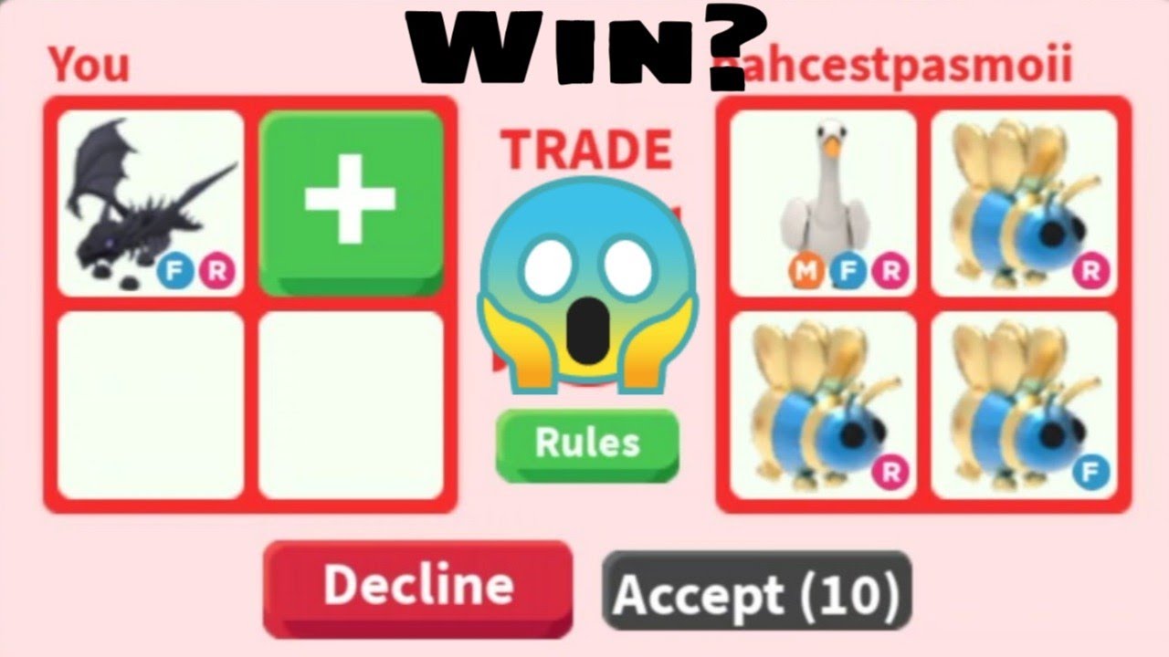 What People Trade For Fly Ride Shadow Dragon?| Roblox Adopt Me - YouTube