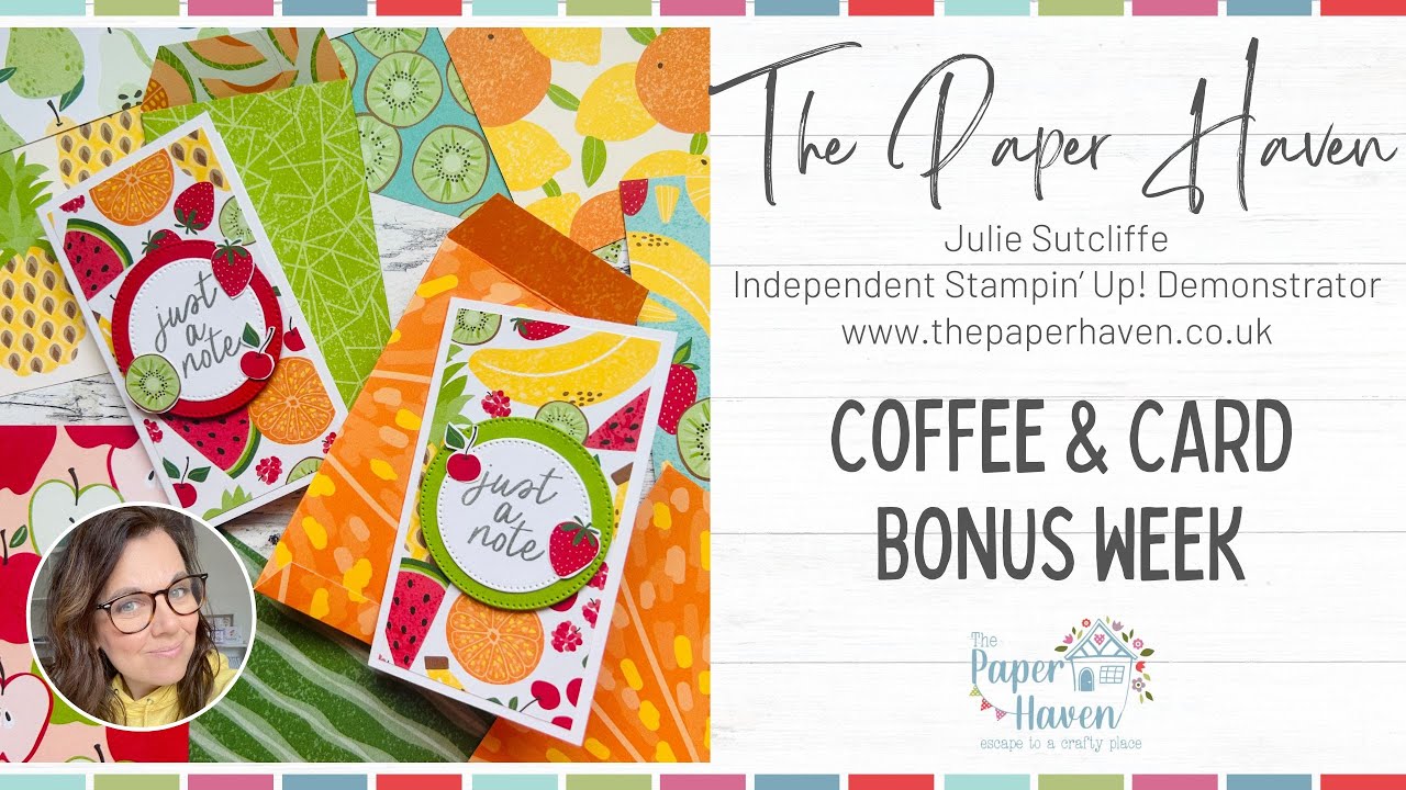 Coffee & Card Round Bonus Week- Card making with The Paper Haven and ...