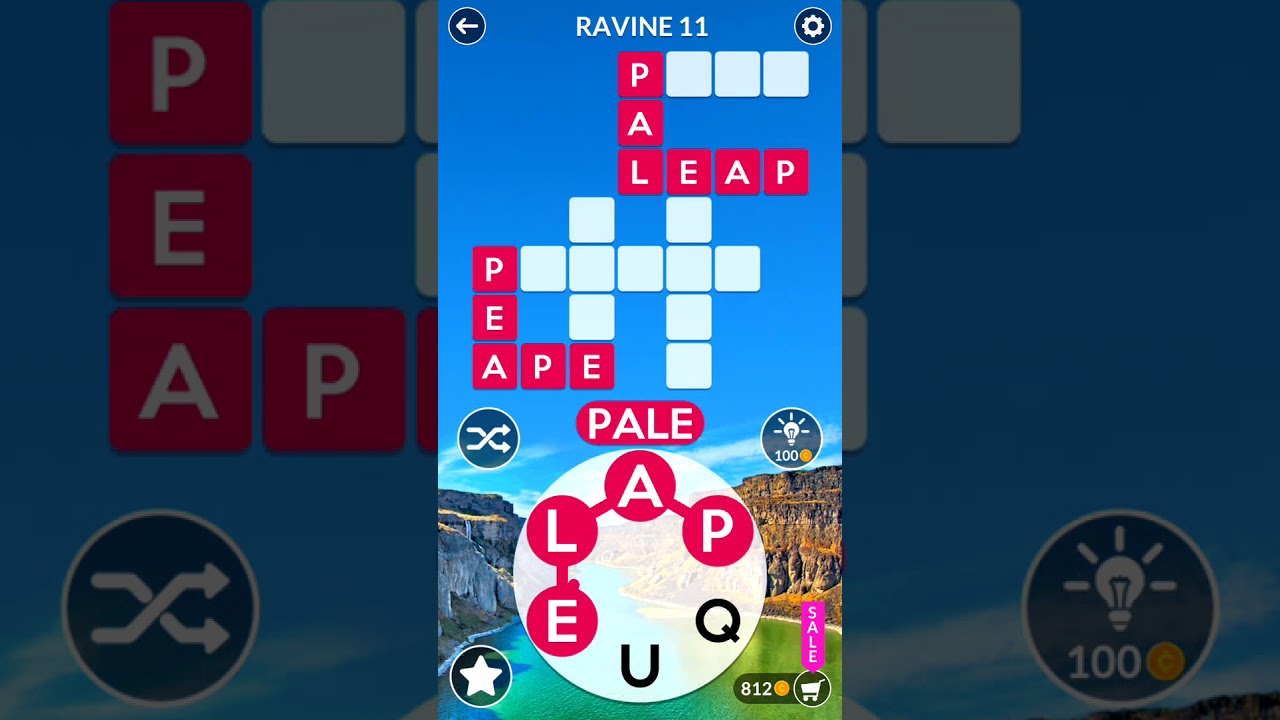Wordscapes Ravine 11 | Wordscapes Answers - YouTube