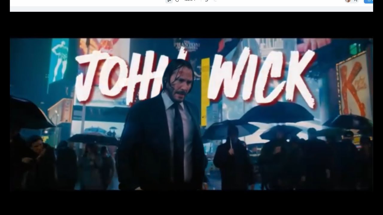 4K JOHN WICK (MY EYES) -Travis Scott - YouTube