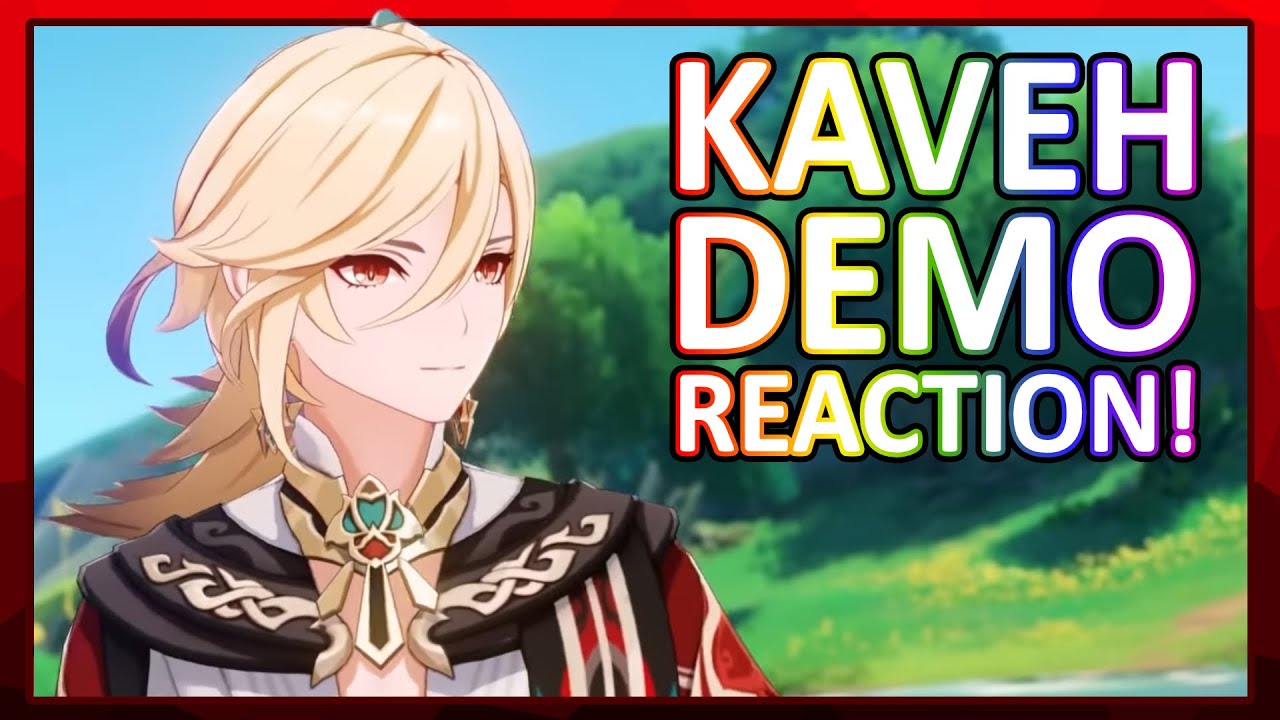 Passionate Architect! Kaveh Demo Reaction | Genshin Impact - YouTube