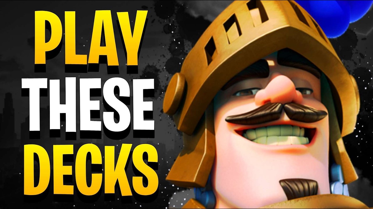MOST FUN DECKS in the CLASH ROYALE META! - YouTube