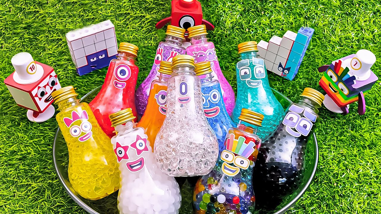 Numberclocks - Looking Orbeez with Numberblocks in the shape of light ...