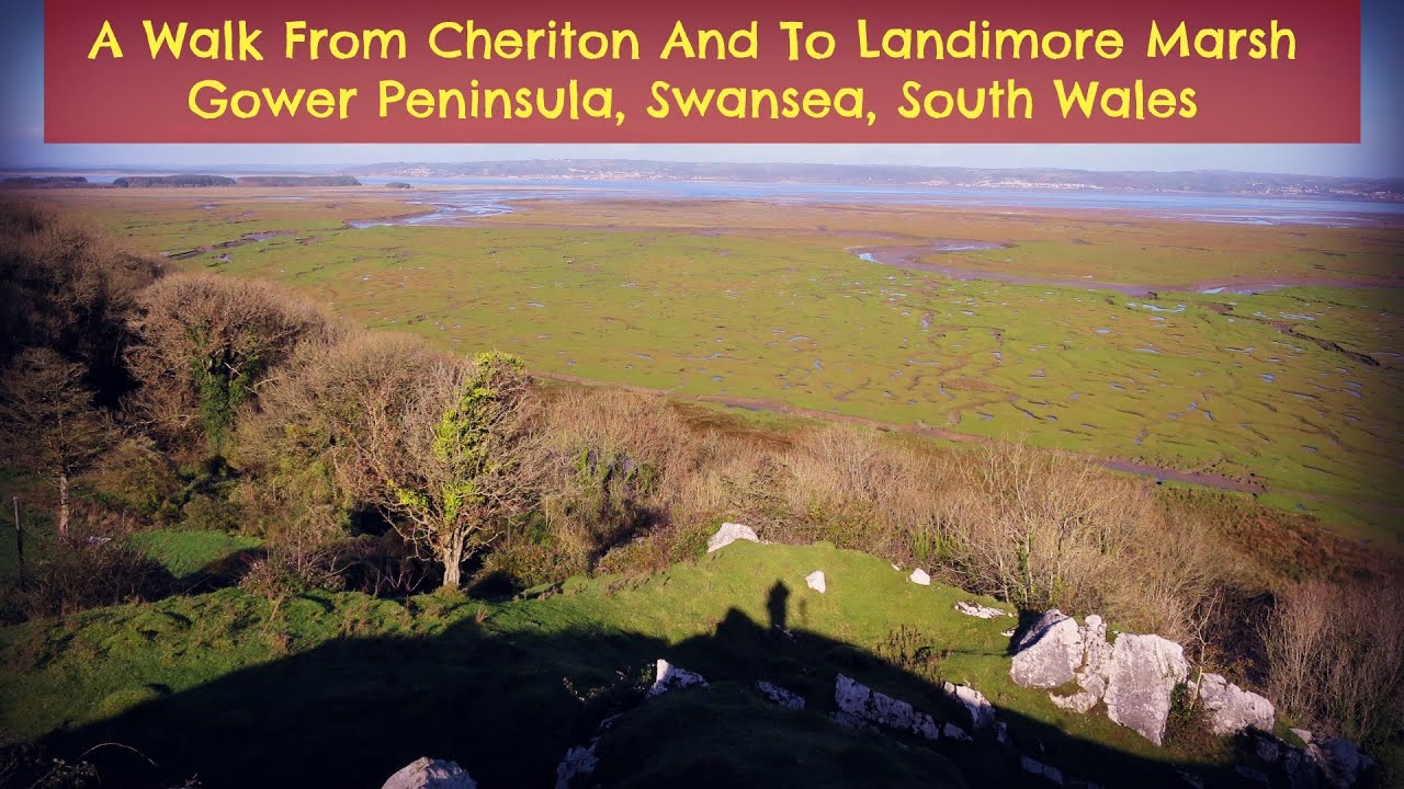 A Walk From Cheriton And To Landimore Marsh, Gower Peninsula, Swansea ...