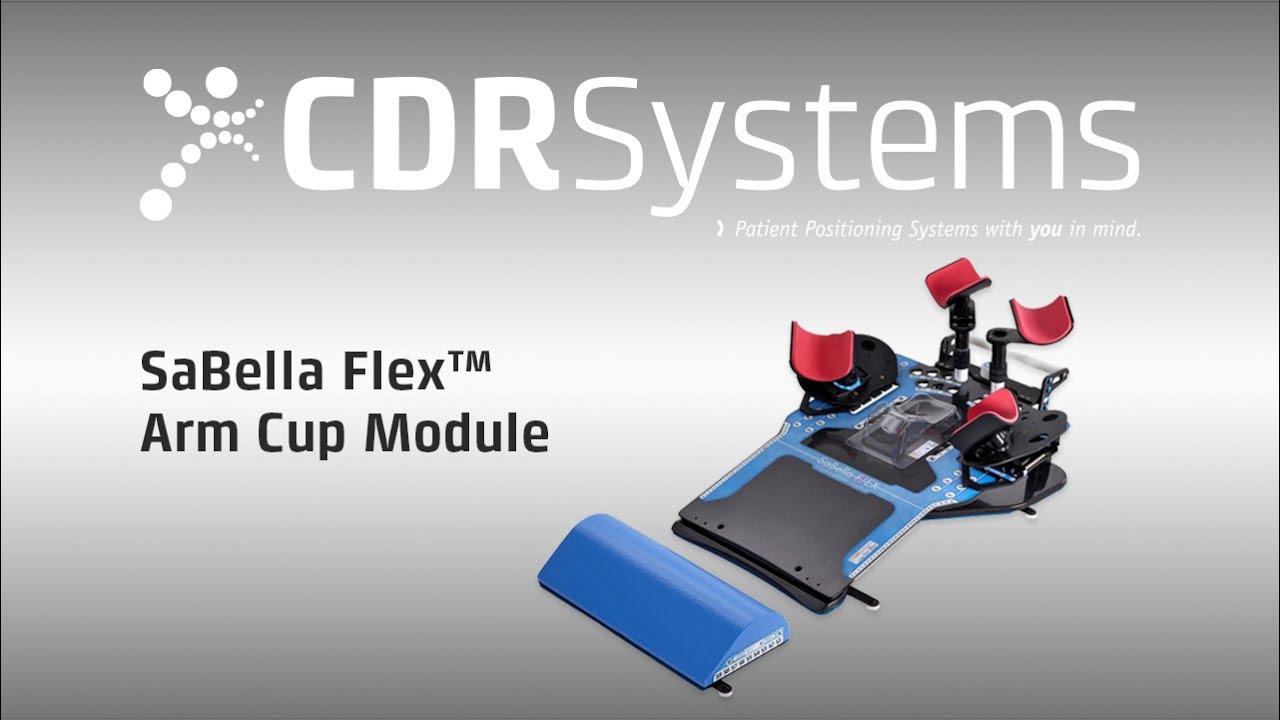 SaBella Flex™ Flex Arm & Shoulder Positioner With Arm Cup System - YouTube