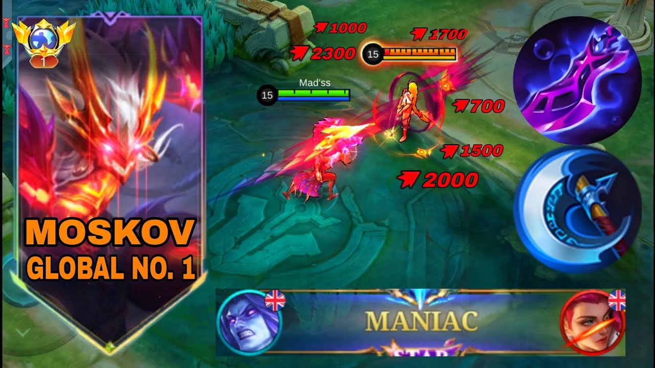 GLOBAL 1 MOSKOV I AM PLAYING WITH MY FAVORITE BUILD 80% CRITICAL MOSKOV ...
