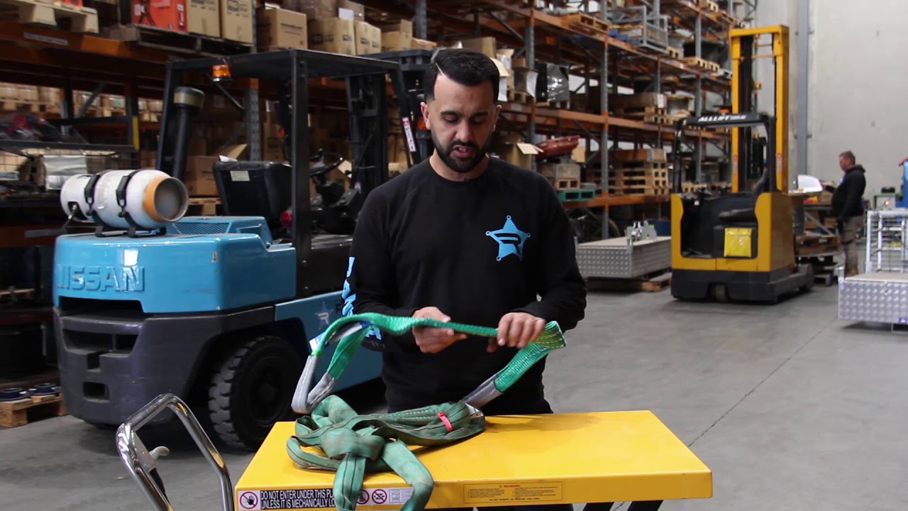 How to check your synthetic slings - YouTube