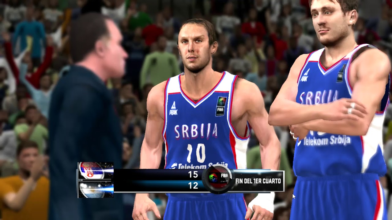 FIBA 2K11: Argentina - Serbia - YouTube