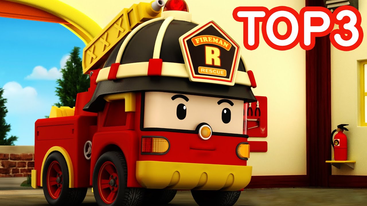 Les Merveilleux Outils de Jin | Robocar POLI TOP 3 | Dessin Animé pour ...