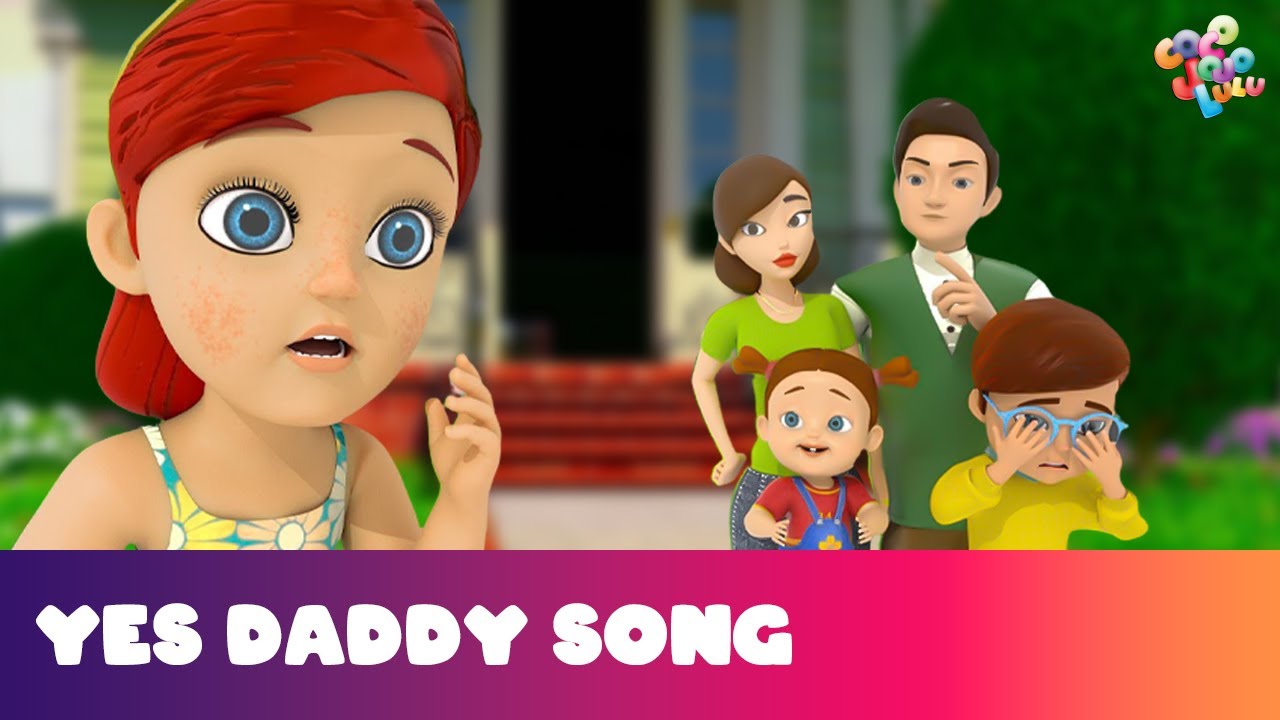 Coco Coco, Yes Daddy | Mischievious Coco #kidsrhymesinenglish # ...