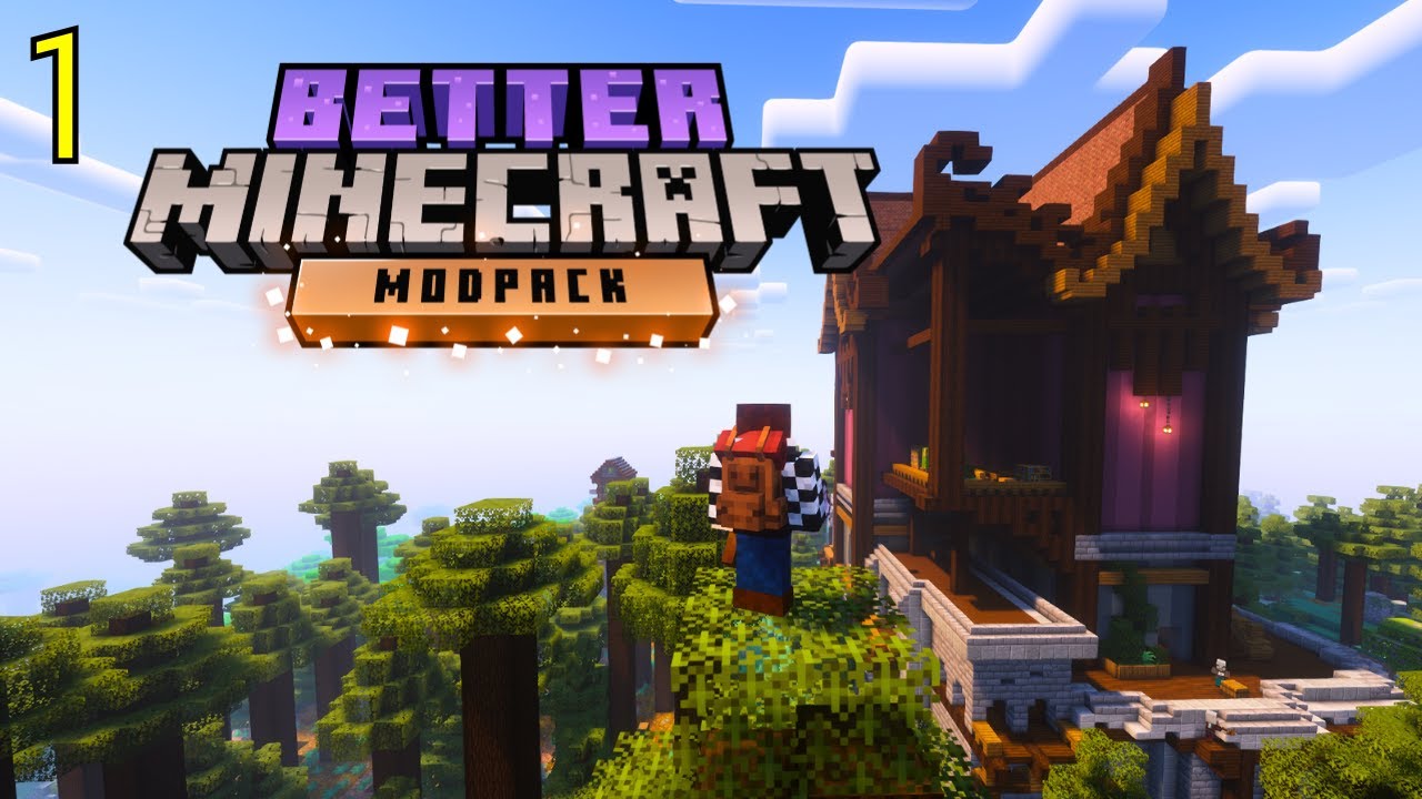 Better Minecraft 1.20 Lets Play - Minecraft, but BETTER!!! - Ep1 - YouTube