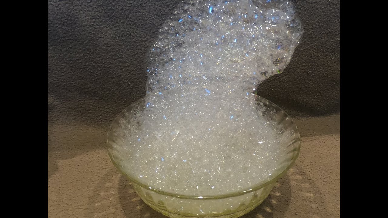 How To Make Bubble Mixture Using Only 3 Everyday Items - YouTube