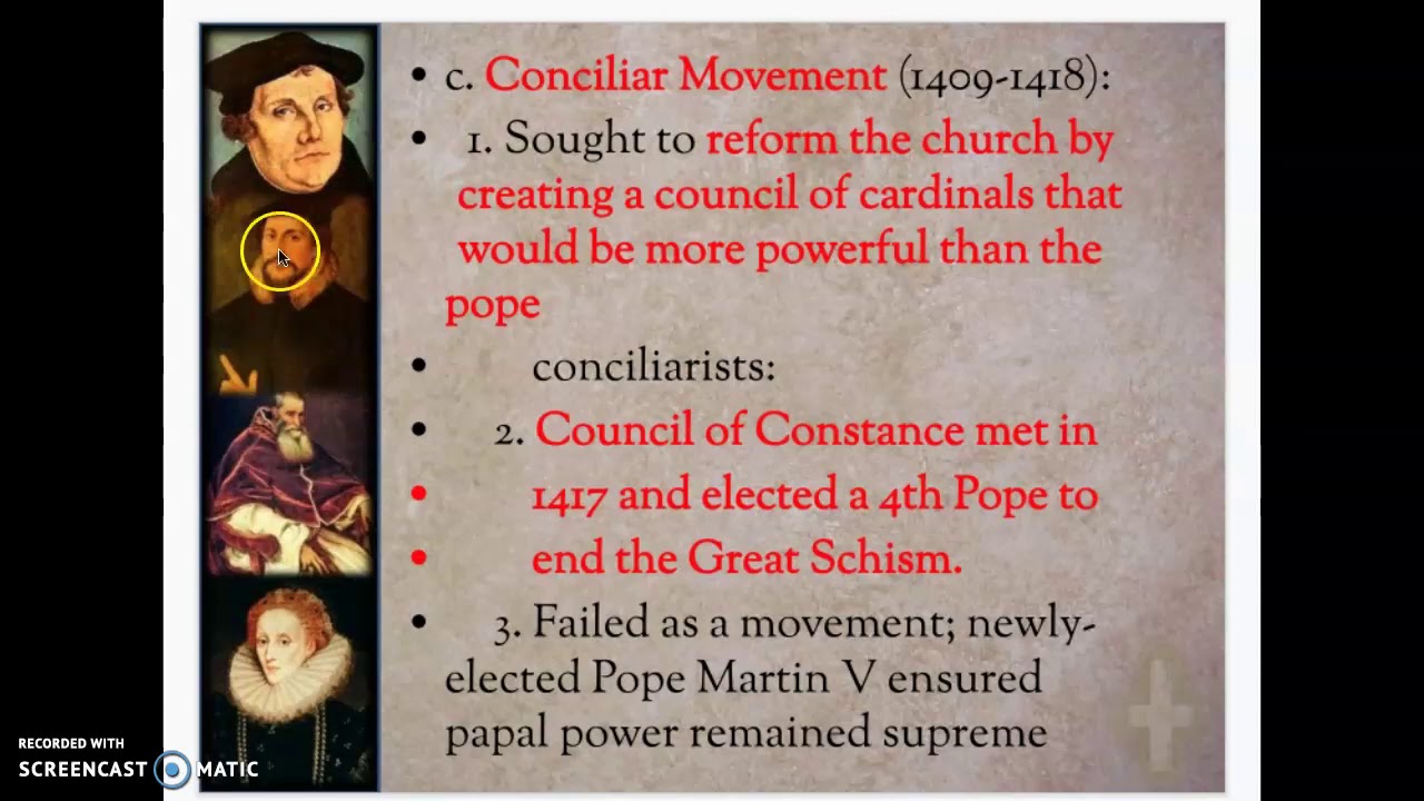 AP PR Conciliar Movement - YouTube