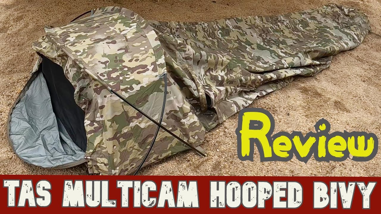 Review - Australian Military TAS Hooped Bivi / Bivy / Bivvy - YouTube