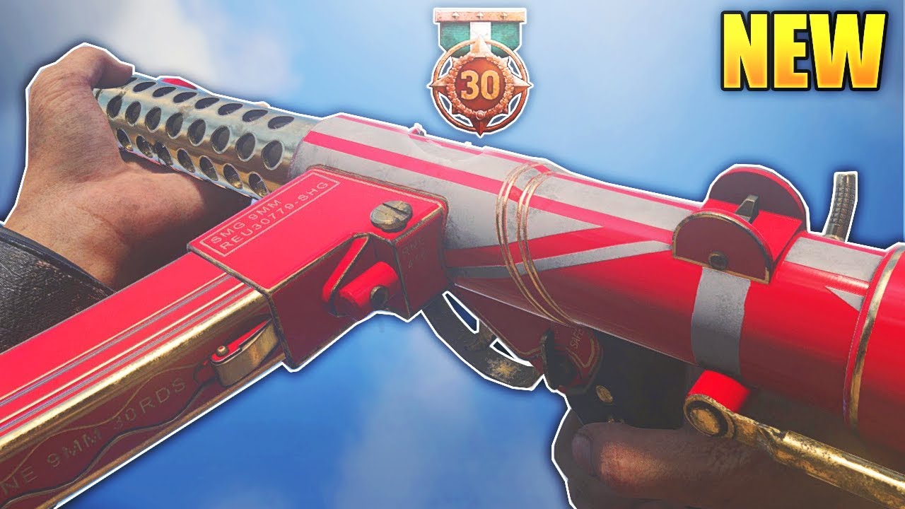 STERLING SMG DLC WEAPON IS INSANE in COD WW2! EPIC STERLING ROYAL ...