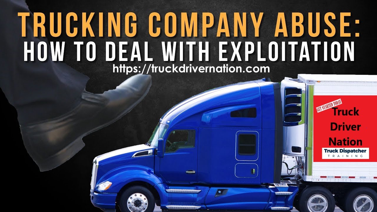 Truck Drivers Speak Out: Exploitation and Theft in the Industry vs ...