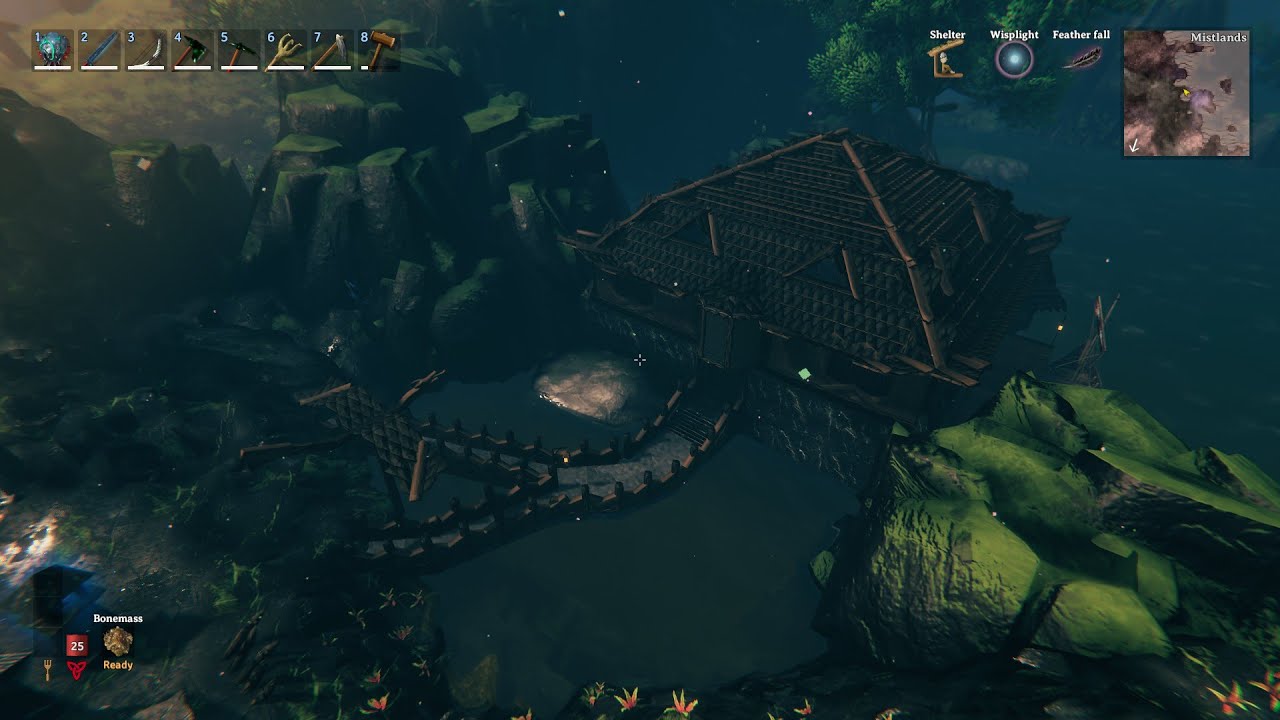 *Unedited* Tour of my current Valheim build in the Mistlands. **Vanilla ...