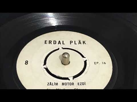 Aşık Dede Bekar - Zalim Motor Ezdi — 45’lik Plak