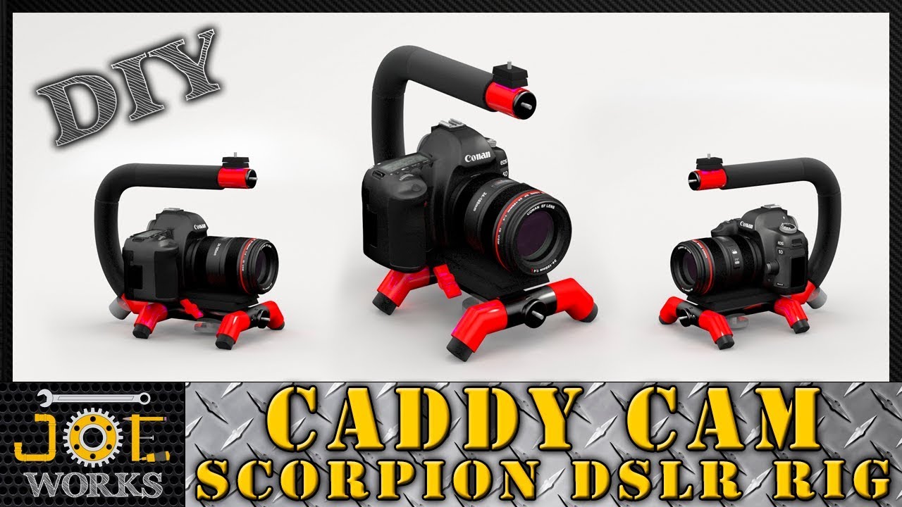 Construye tu propio CaddyCam (CamCaddie) en PVC, DSLR Camera Grip - DIY ...