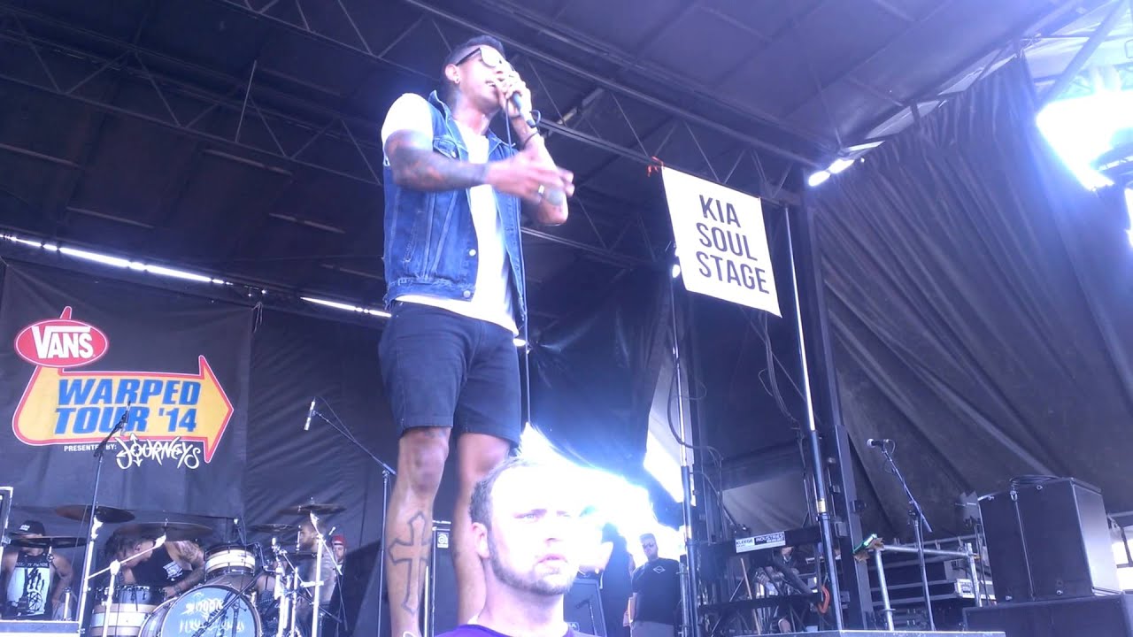Mattie Montgomery (For Today) Preaching at Warped Tour 2014 - YouTube