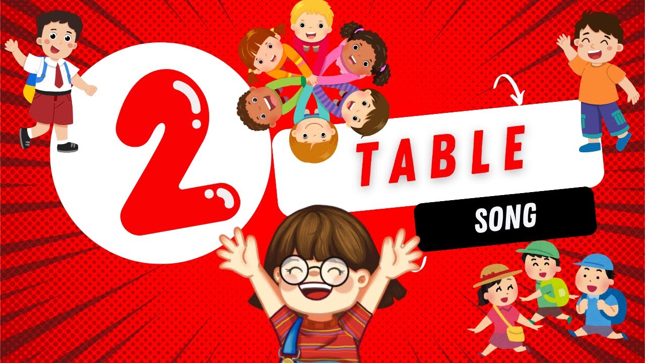 Learn the Table of 2 with Fun! | Multiplication Song for Kids - YouTube