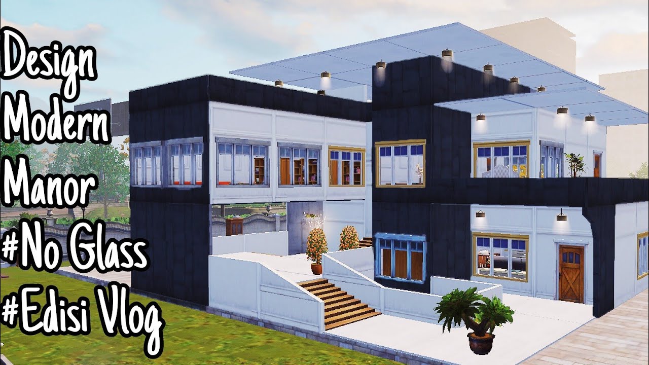 LifeAfter ~ Design Modern Manor |Vlog + BluePrint| - YouTube