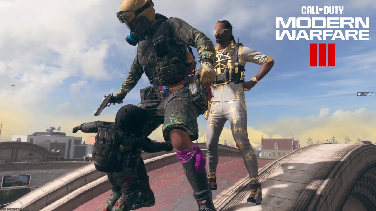 Santa's Right Hand Finishing Move - Warzone & MW3 - YouTube