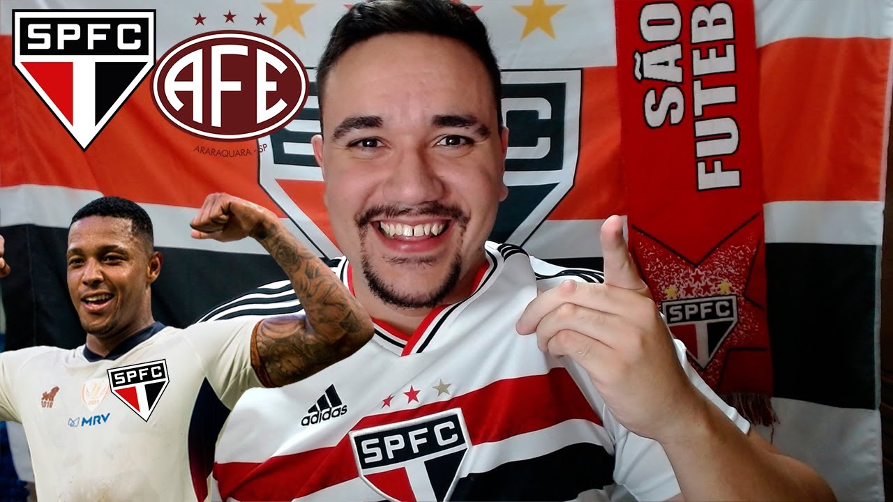 VENCEMOS! SÃO PAULO 2 X 1 FERROVIÁRIA ! DAVID MARCOU !! LÍDER DO GRUPO ...
