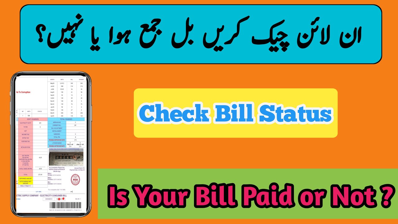 How to Check Your Electricity Bill paid or Not/How to pay Electricity ...