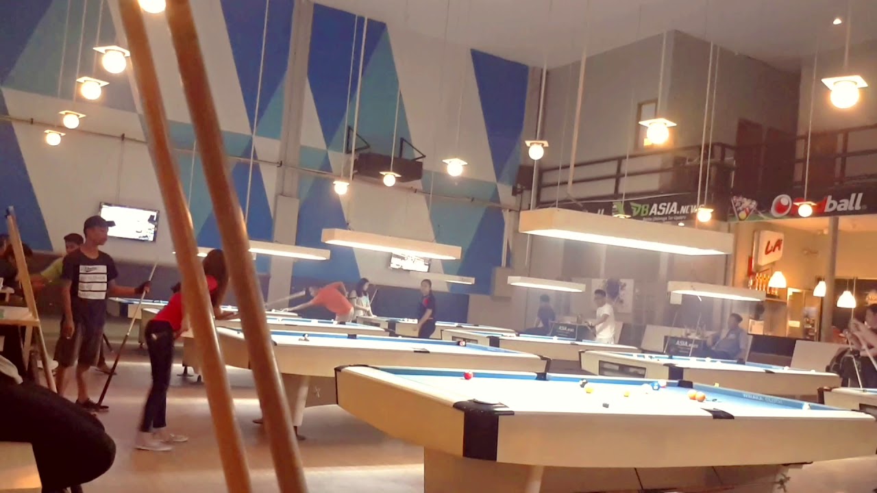 REDBALL CIKARANG-tempat bermain billiard paling TOP di cikarang - YouTube
