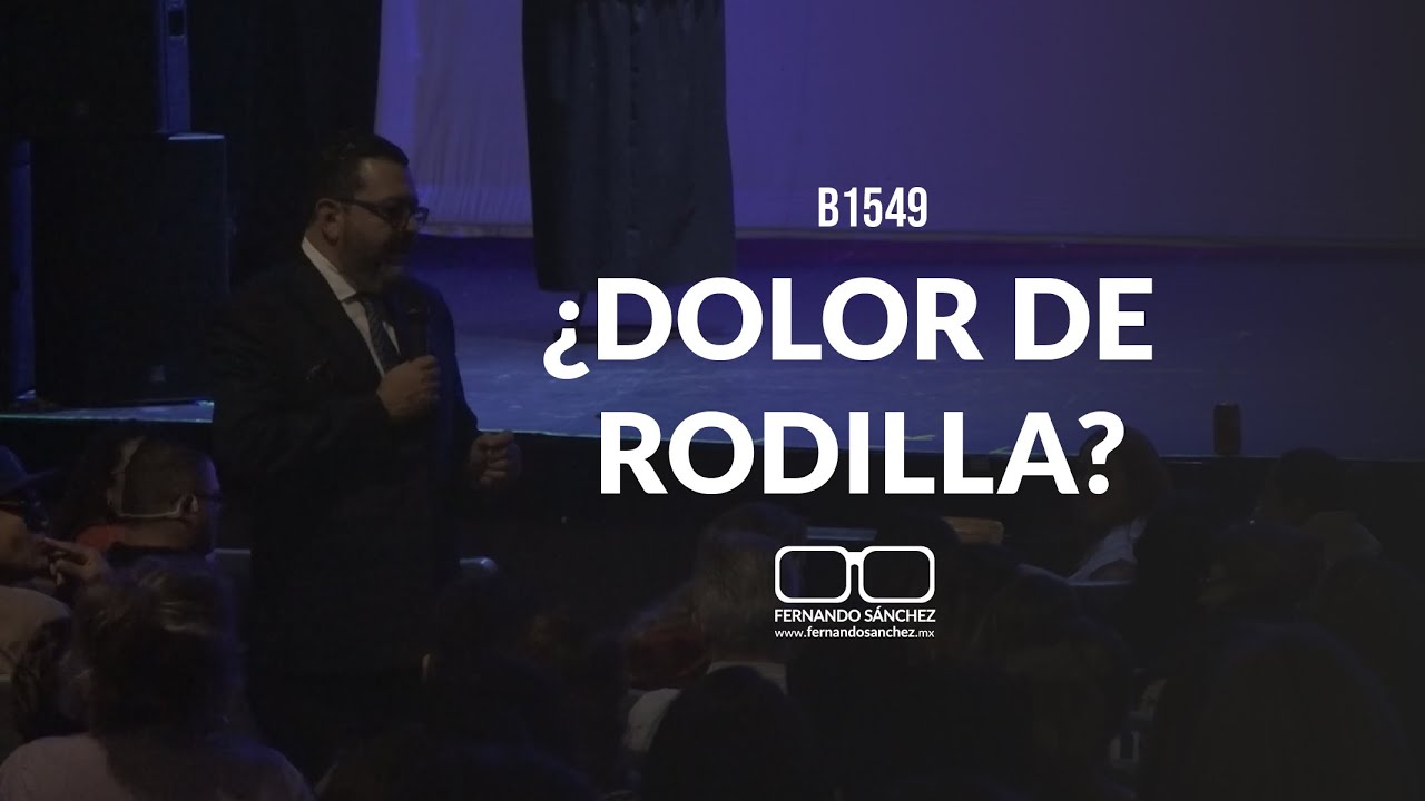 ¡POR ESTA EMOCIÓN TE DUELE LA RODILLA! B1549 -Fernando Sánchez ...