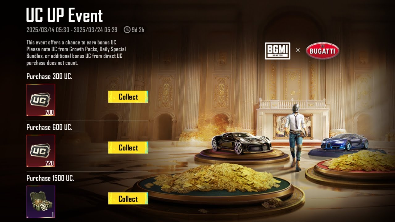 BGMI New UC UP Event - YouTube