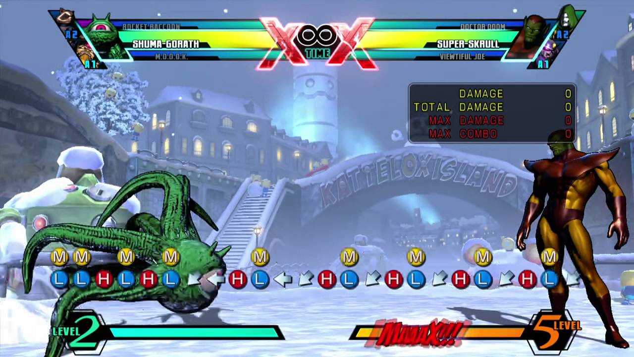 UMvC3 Mystic Stare While Wave/Plinkdashing Forward (done on a HitBox ...