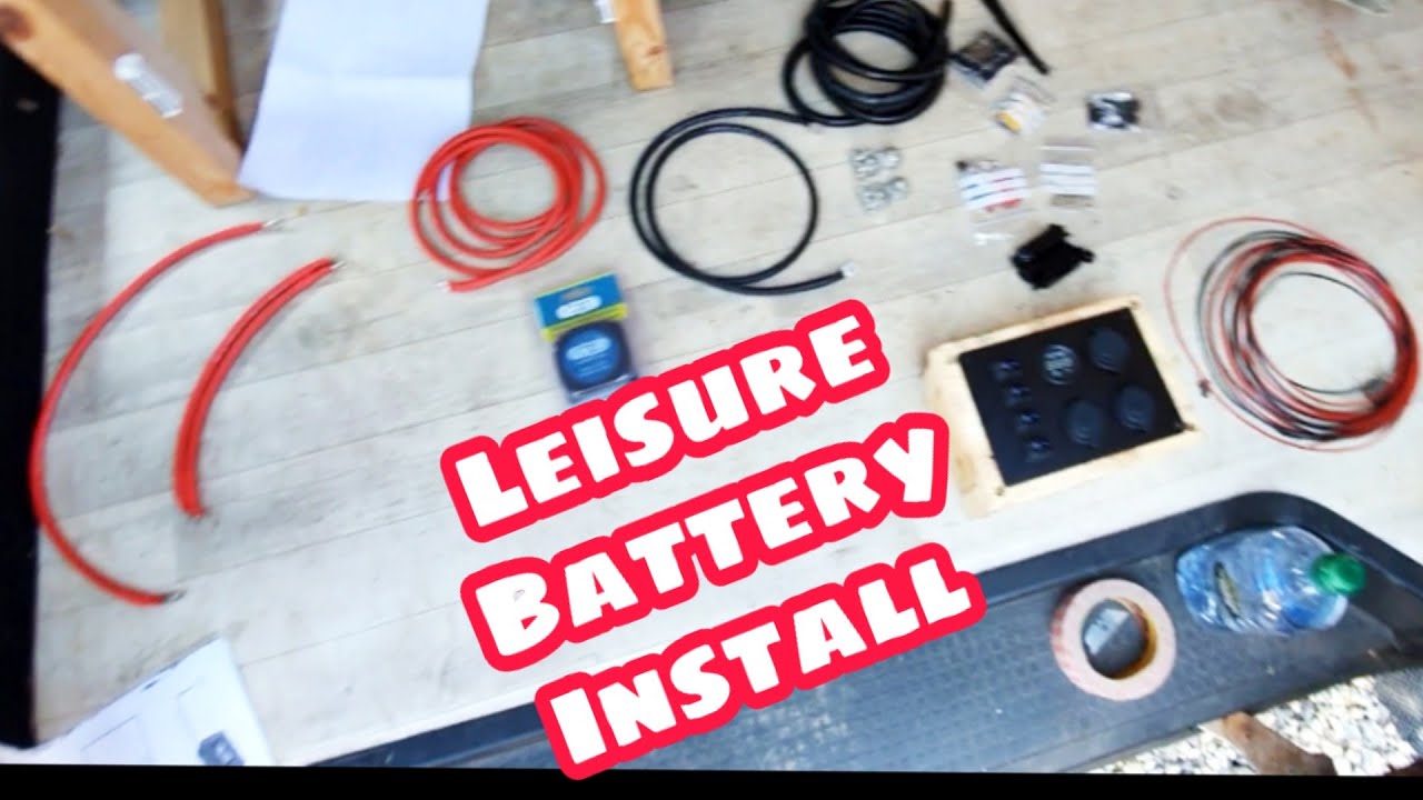 Fitting A Leisure Battery To My VW T4 - YouTube