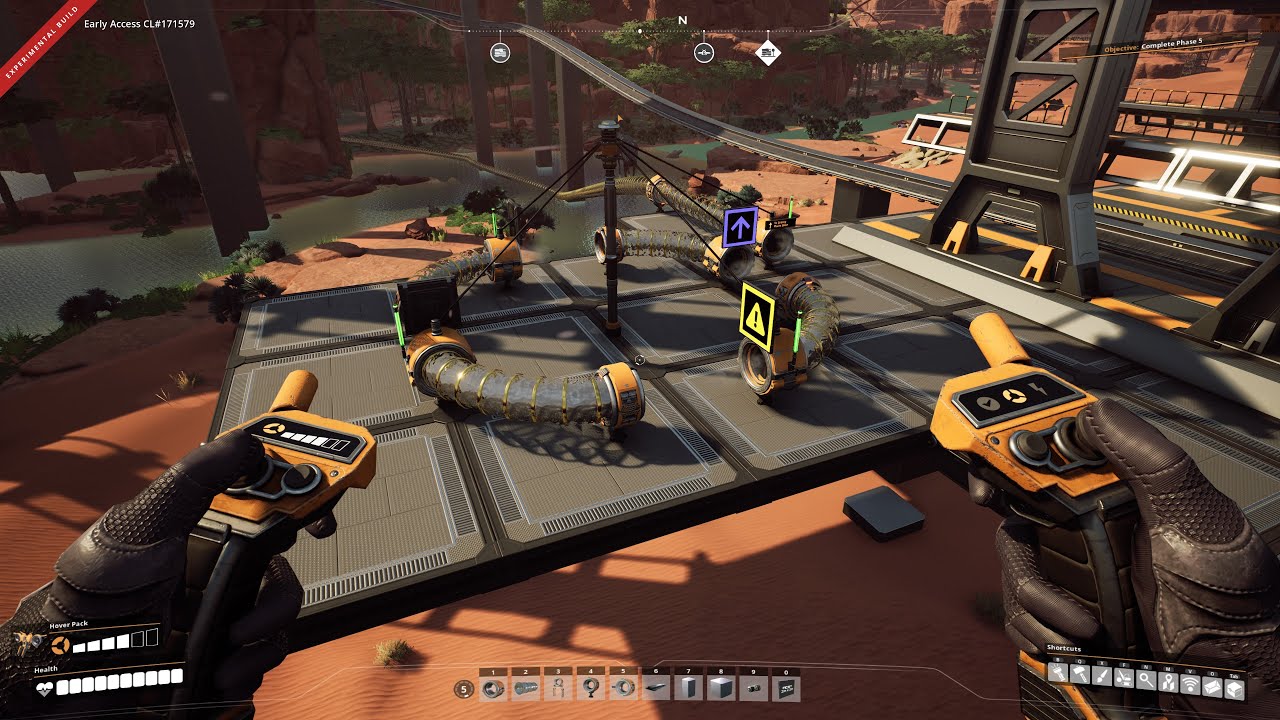 Satisfactory Hyper Tube Cyclotron In Action - YouTube