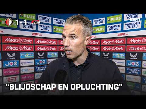 🆑 'Trotse' Robin VAN PERSIE over behalen CHAMPIONS LEAGUE met FEYENOORD | Interview
