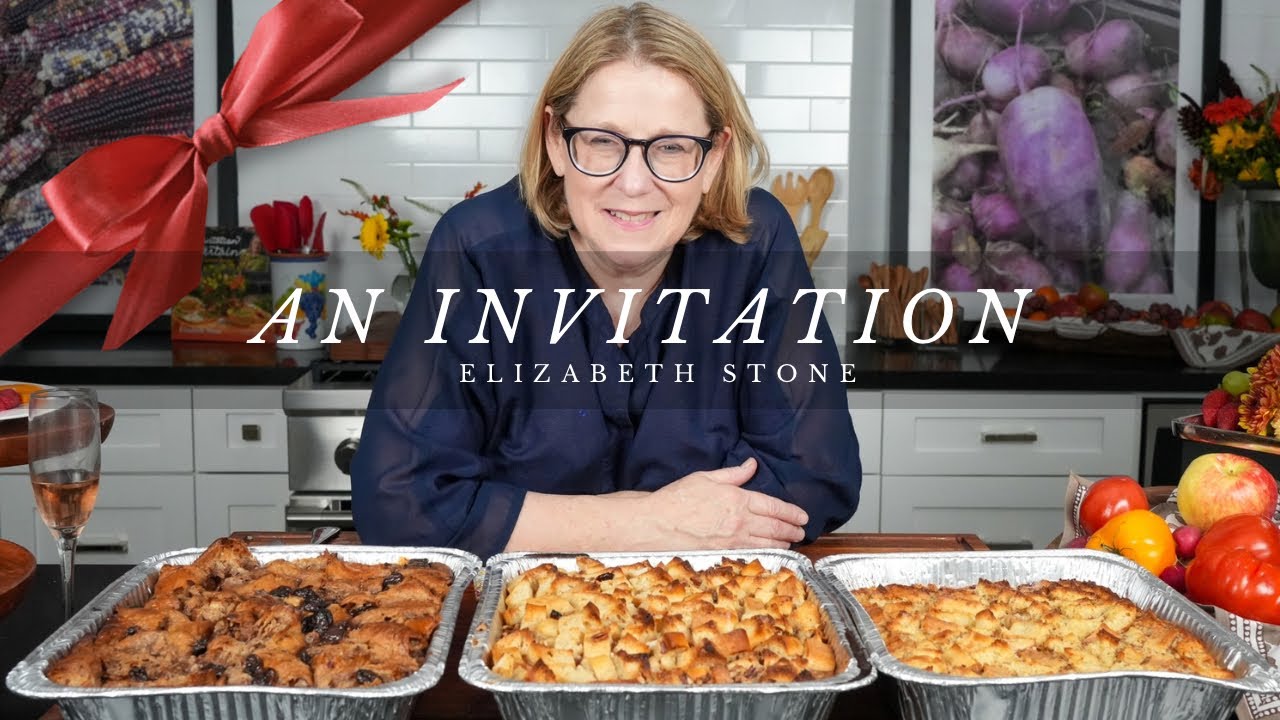 How to Make Bread Pudding - 3 Flavors! With Chef Elizabeth Stone! - YouTube