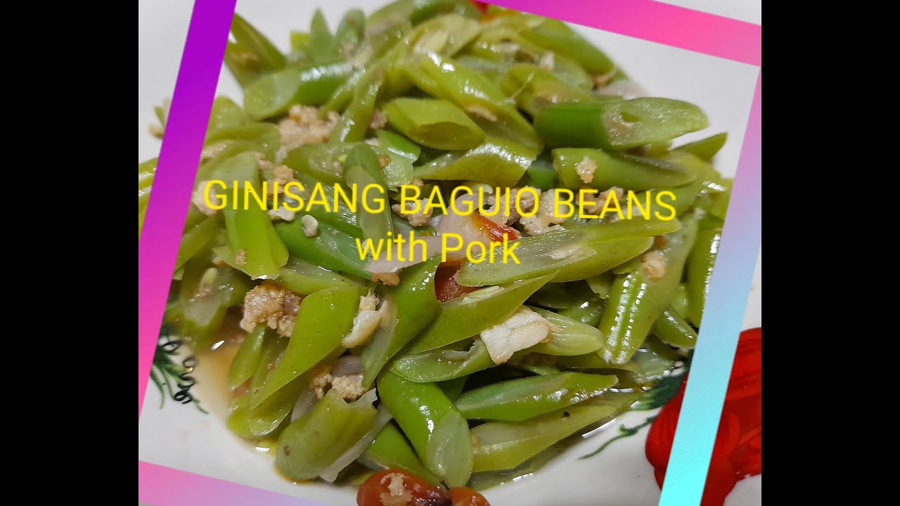 Ulam swak sa budget|Ginasang baguio beans|LHiZ VLoGS - YouTube