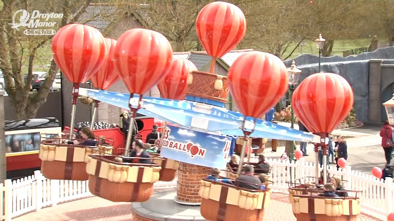 James & The Red Balloon Launch Day - Drayton Manor Park - YouTube